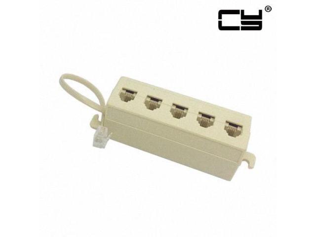 Click here for CHENYANG 5 Way Outlet 6P4C RJ11 RJ12 Telephone Pho... prices