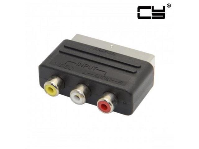 Click here for CHENYANG Audio Video Composite 3 RCA AV to Scart 2... prices