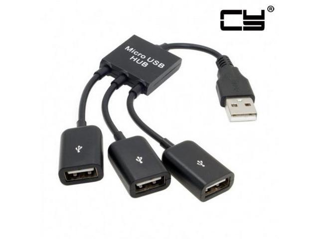 Click here for Chenyang USB 2.0 to 3 Ports Hub Cable Bus power Fo... prices