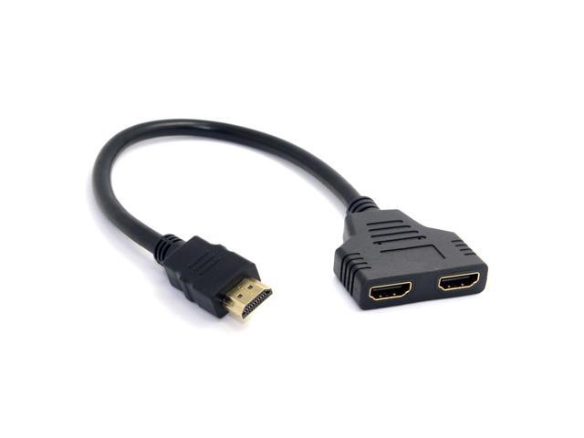Click here for One HDMI Male to Dual HDMI Female Y Splitter Switc... prices