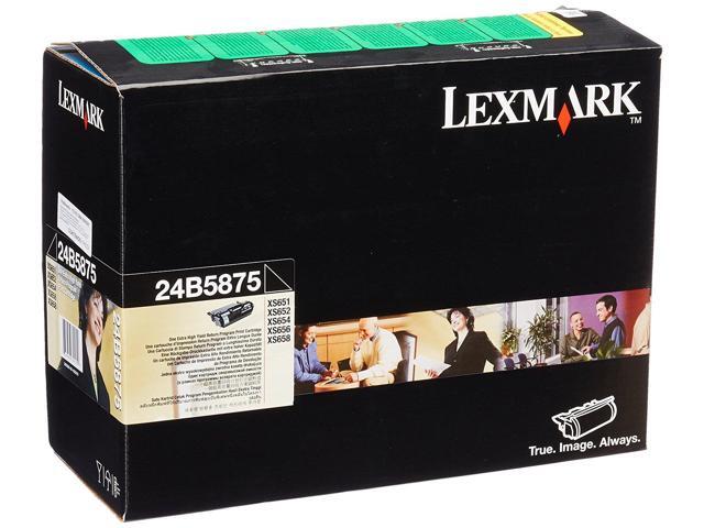 Click here for LEXMARK X65X EXTRA HIYLD RET PROG PRINT CART BSD -... prices