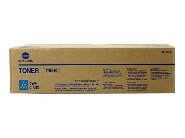 Click here for Konica-Minolta TN611C OEM Toner: Cyan A070430 prices