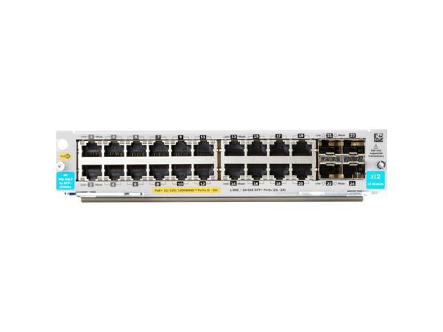 Click here for HP 20p PoE+ / 4p SFP+ v3 zl2 Mod (J9990A) prices