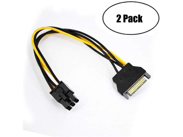 Click here for Ebanku SATA 15 Pin to 6 Pin PCI Express (PCIe) Gra... prices