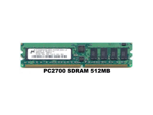 Click here for 512MB PC2700 333Mhz DDR ECC RAM 184-PIN - Micron prices