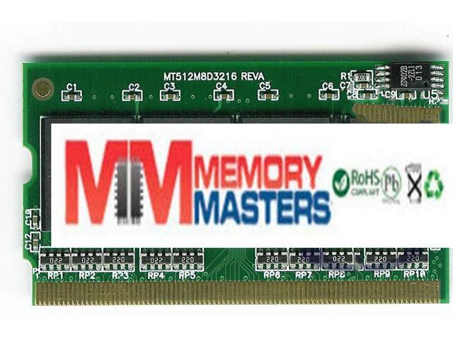 Click here for MemoryMasters 512MB 172pin PC2700(333Mhz) 32x16 DD... prices