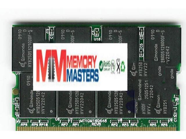 Click here for MemoryMasters 1GB 172pin PC2700(333Mhz) 64x8 DDR M... prices