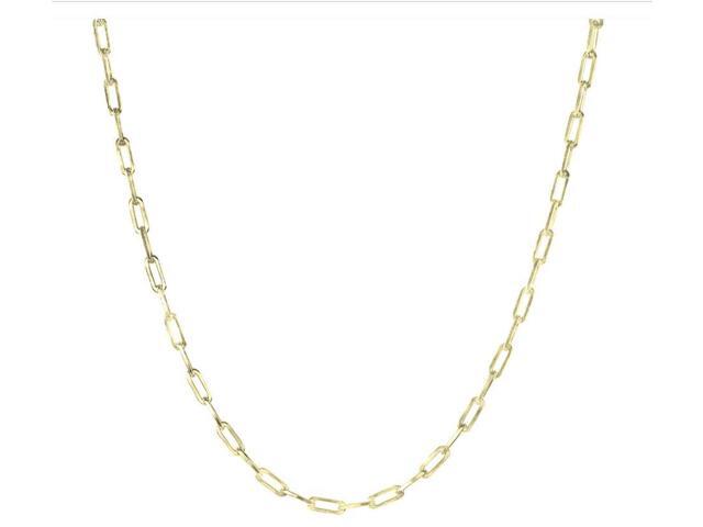 Click here for Solid 925 Sterling Silver 14K Gold plated Papercli... prices