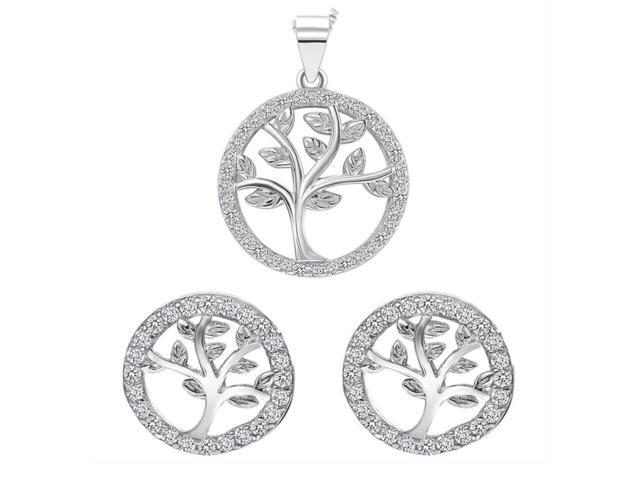 Click here for 925 Sterling Silver Tree of Life Pendant Necklace... prices