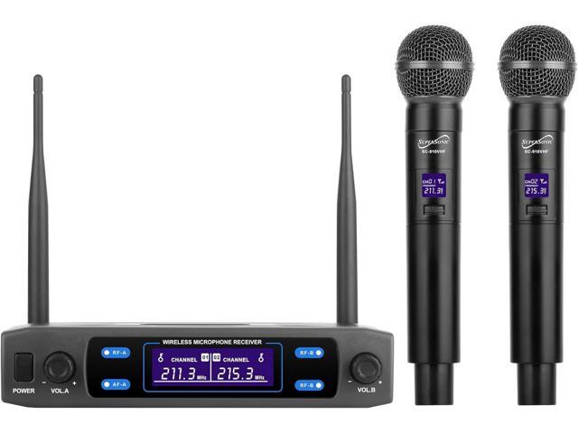 Click here for Supersonic SC910 VHF Dual Microphone System with D... prices