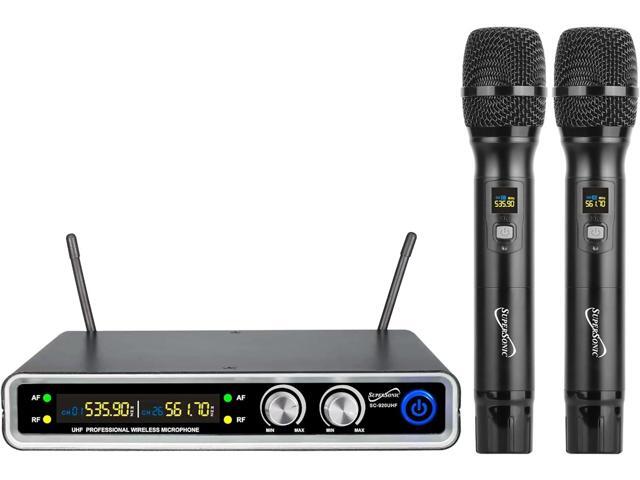 Click here for Supersonic SC920 UHF Dual Flixed Microphone System... prices