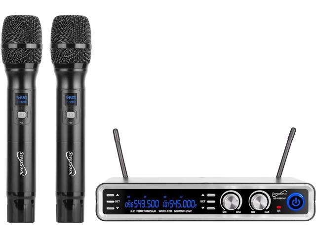 Click here for Supersonic SC930 UHF Dual Channel Wireless Microph... prices