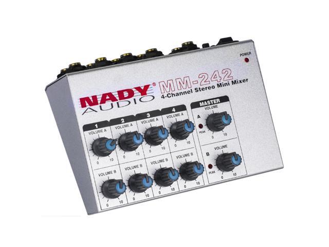 Click here for Nady MM-242 4-Channel Mini Mixer prices