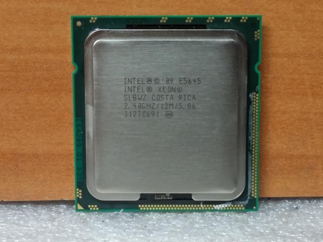 Click here for Intel Xeon E5645 2.4 GHz LGA 1366 80W Server Proce... prices