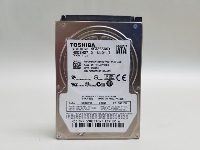 Click here for TOSHIBA MK3255GSX (HDD2H27) 320GB 5400 RPM 8MB Cac... prices