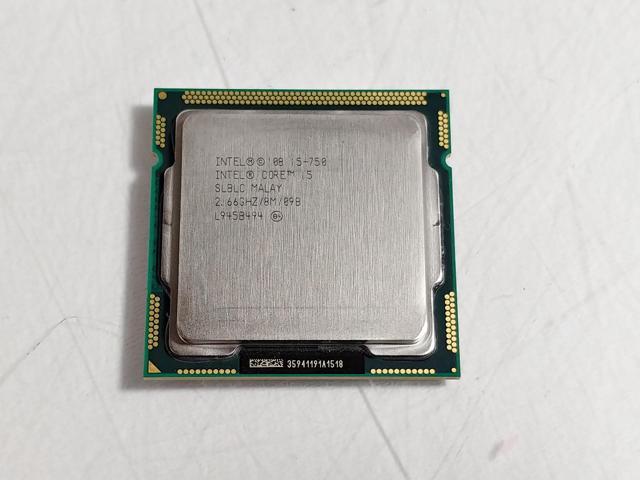Click here for Intel Core i5 i5-750 2.66GHz LGA 1156/Socket H 2.5... prices