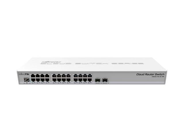 Click here for MikroTik - CRS326-24G-2S+RM - Cloud Router Switch... prices