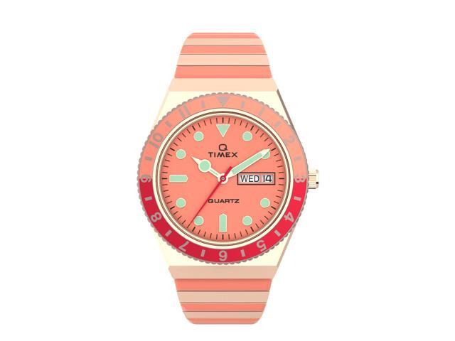 Click here for Timex Q Malibu 36mm SS Expansion Band Gold/Pink Wo... prices