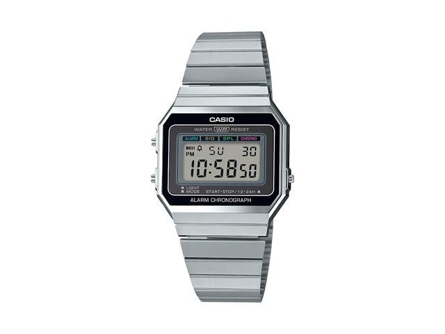 Click here for Casio Mens Slim-Digital Stainless Steel Watch A700... prices