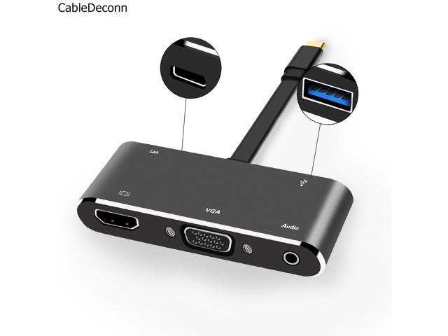 Click here for CableDeconn USB-C Hub Dock Thunderbolt 3 to HDMI 4... prices