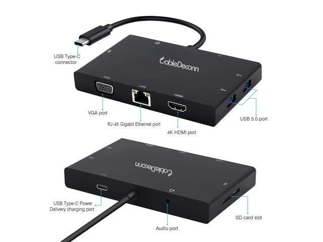 Click here for CableDeconn USB-C HUB to HDMI Or VGA display Outpu... prices