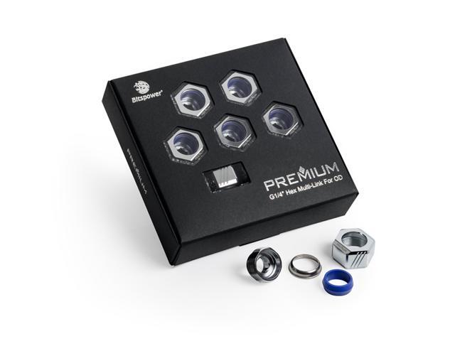 Click here for Bitspower Premium G1/4 Hex Multi-Link for 12mm OD... prices