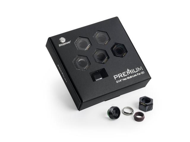Click here for Bitspower Premium G1/4 Hex Multi-Link for 12mm OD... prices