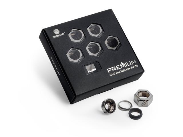 Click here for Bitspower Premium G1/4 Hex Multi-Link for 12mm OD... prices