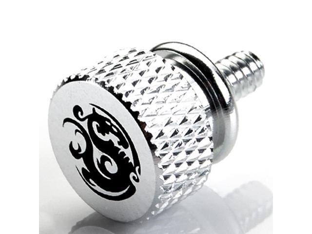 Click here for Bitspower Thumb Screw with Logo  Size #6-32  Silve... prices