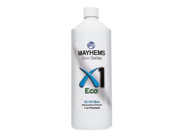 Click here for Mayhems X1 Eco PC Coolant Premix  1000mL  UV Blue prices