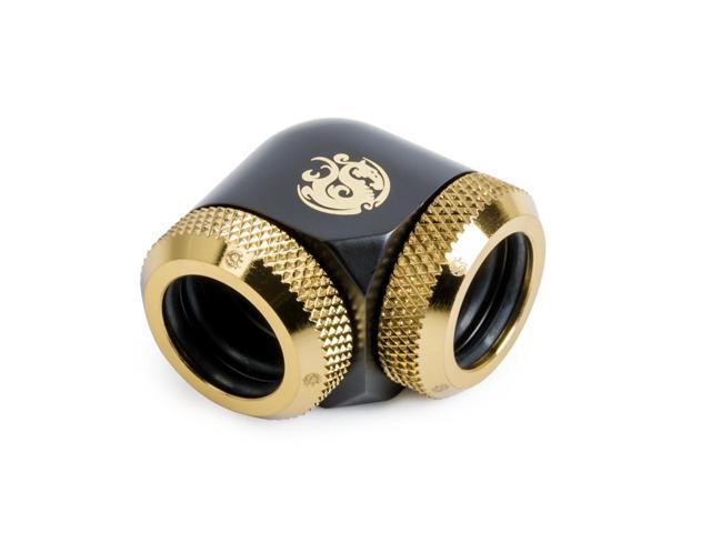 Click here for Bitspower Carbon Black/True Brass Enhance 90-Degre... prices