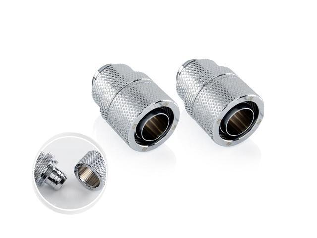 Click here for Bitspower Computer Water Cooling G1/4 Silver Shini... prices