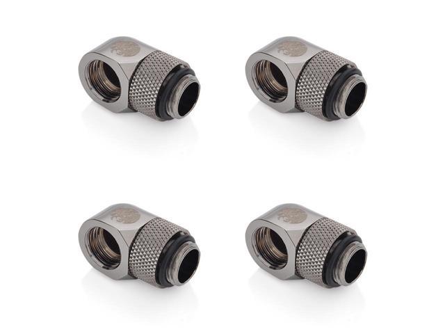 Click here for Bitspower G1/4 Black Sparkle Rotary 90-Degree IG1/... prices