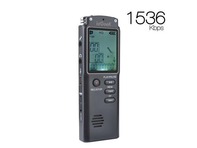 Click here for Digital Voice Recorder  ieGeek 8GB 1536Kbps USB So... prices