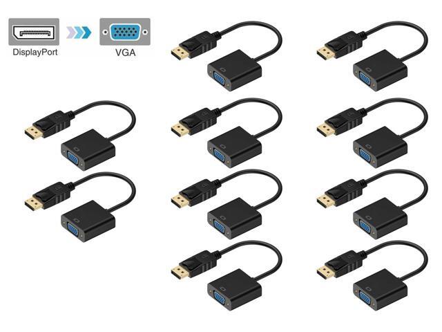 Click here for DP DisplayPort to VGA Adapter 1080p [10Pack]  IXEV... prices