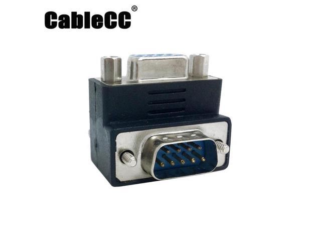 Click here for Cablecc Down Right Angled 270 degree RS232 D-Sub 9... prices