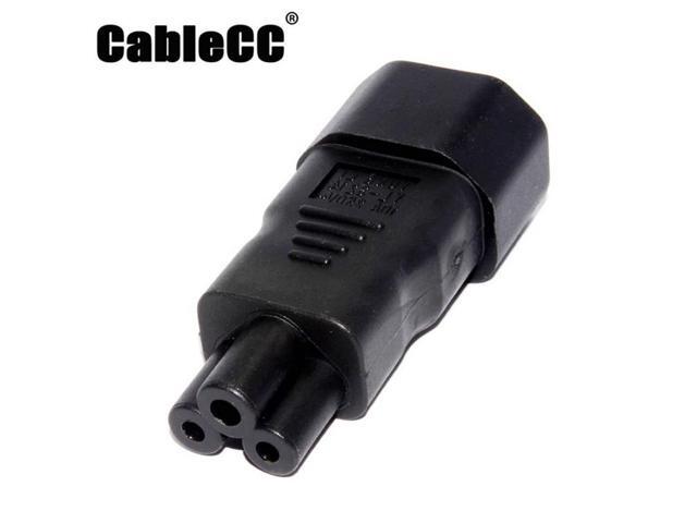 Click here for Cablecc IEC 320 Adapter 3 Poles Socket C14 to Clov... prices