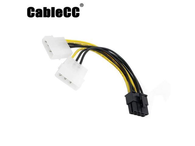 Click here for Cablecc Dual Molex 4pin IDE to 8 Pin PCI-E Power L... prices