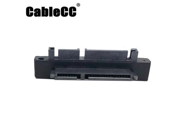 Click here for Cablecc 90 Degree Right Angled SATA 22Pin 7+15 Mal... prices