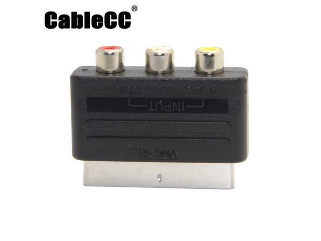 Click here for Cablecc Audio Video Composite 3 RCA AV to Scart 21... prices