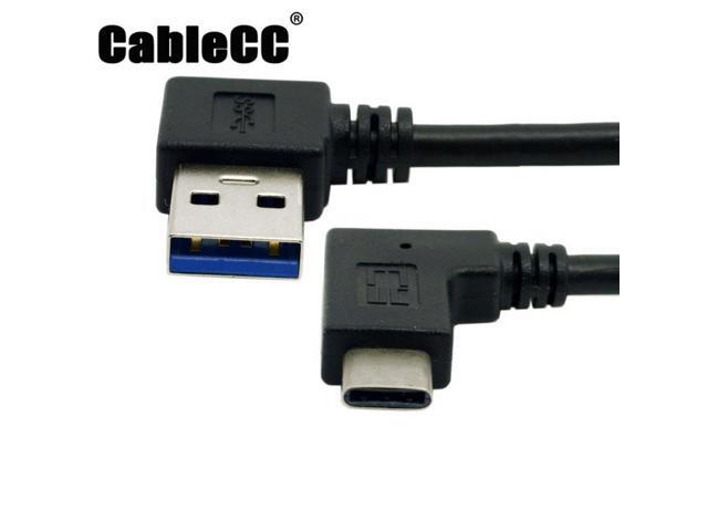 Click here for Cablecc Reversible USB 3.1 USB-C Angled to 90 Degr... prices