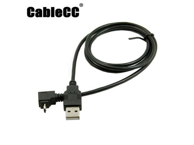 Click here for Cablecc 100cm Up Angled 90 Degree Micro USB Male t... prices