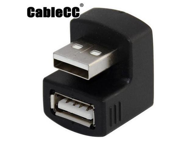 Click here for Cablecc New Right Angled USB 2.0 Adapter A Male to... prices