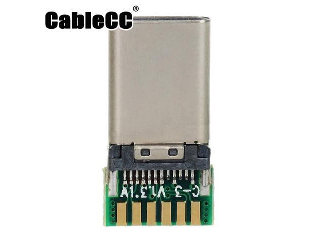 Click here for Cablecc DIY 24pin USB 3.1 Type C USB-C Male Plug C... prices