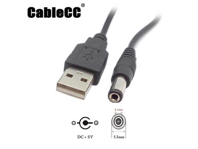 Click here for Cablecc USB 2.0 A TYPE MALE TO 5.5mm DC power Plug... prices
