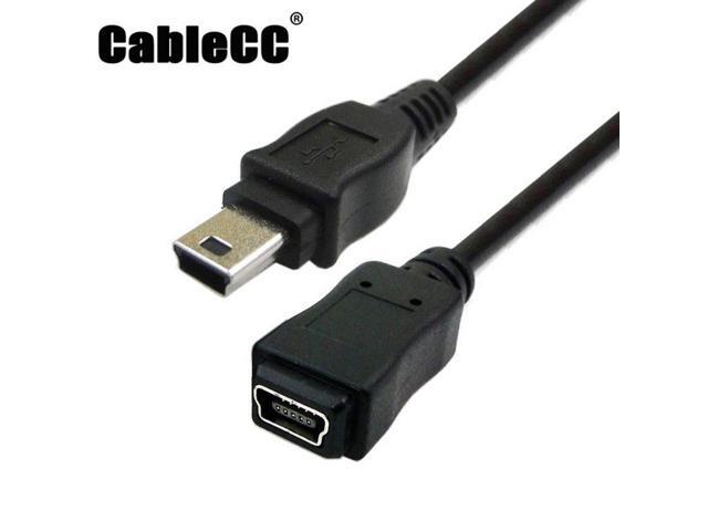 Click here for Cablecc USB 2.0 Hi speed Mini USB 5Pin Male to Fem... prices