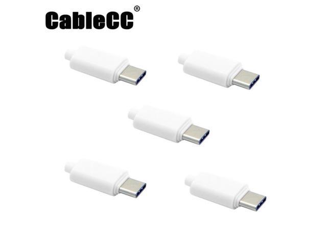 Click here for Cablecc 5set DIY 24pin USB 3.1 Type C USB-C Male P... prices