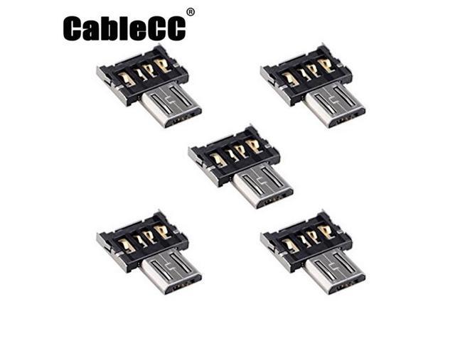 Click here for Cablecc 5pcs Ultra Mini DM Micro USB 5pin OTG Adap... prices