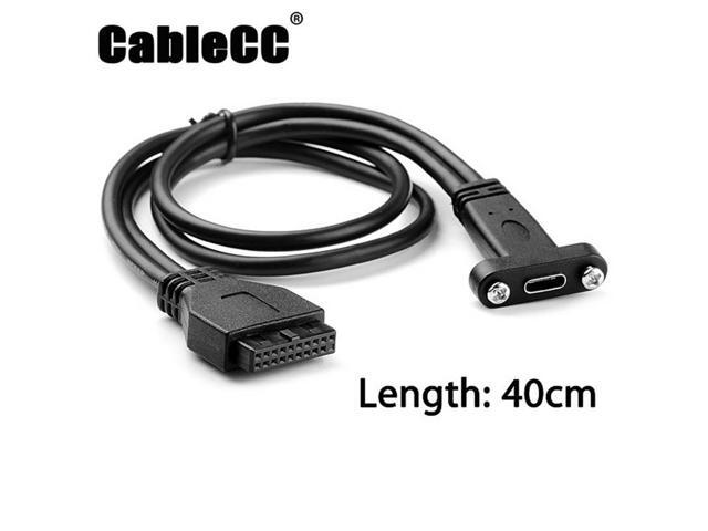 Click here for Cablecc Single Port USB 3.1 Type C USB-C Female to... prices