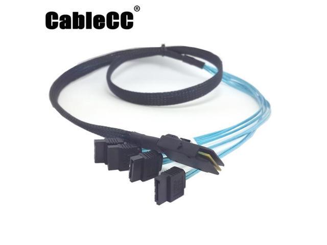 Click here for Cablecc MINI SAS 4i SFF-8087 36P To 4 SATA 7Pin HD... prices